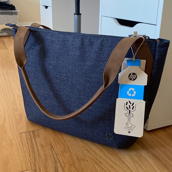 HP | Bags | Hp Laptop Tote Brand New Hp Renew 4 Navy Tote | Poshmark